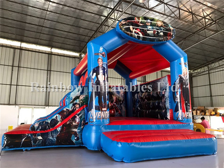 Commercial Inflatable Avengers Theme Combo for Kids from China ...