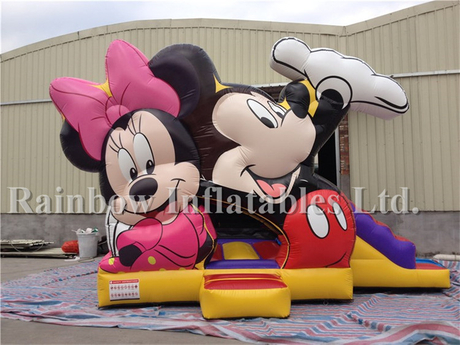 Outdoor Commercial Disney Inflatable Bouncers from China manufacturer ...