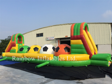 RB91009（17x6.3x3.9m）Inflatable interactive games outdoor running ball ...