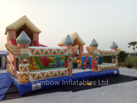 New Arrival Commercial Inflatable Egypt Theme Combo Playground from ...