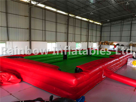 Big Indoor Inflatable Foot Pool Table Snooker Ball Game for Adults from ...