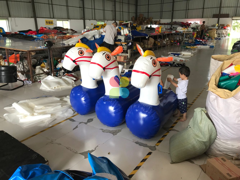 Pony Hop Inflatable Horse Bouncer from China manufacturer - Rainbow ...