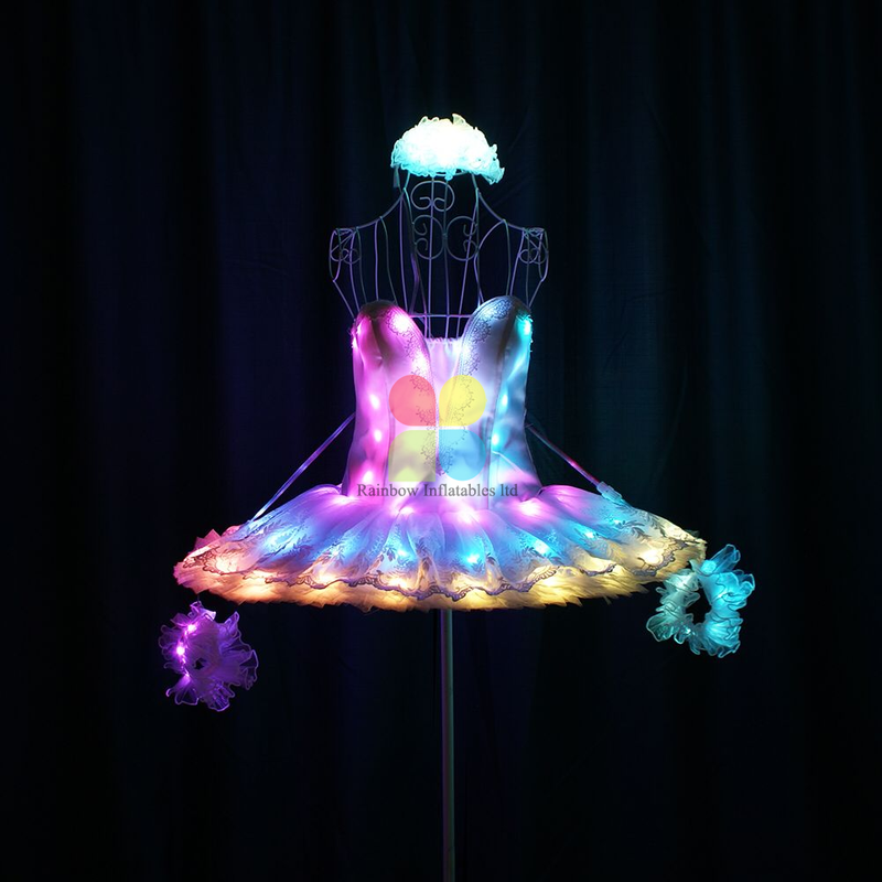 Party Dress with LED LIGHT from China manufacturer - Rainbow ...