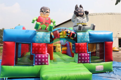 Inflatable Kid LEGO Theme Bouncy from China manufacturer - Rainbow ...