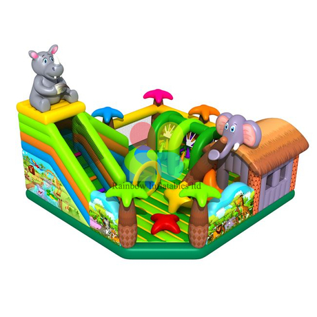 Rainbow New Design Inflatable Elephant Animal Fun Park from China ...