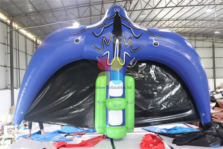Inflatable flying fish tube towable water sports inflatable flying ...