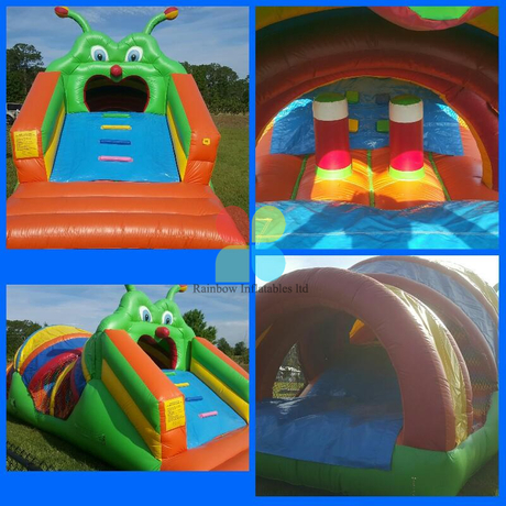 Inflatable caterpillar Play Tube from China manufacturer - Rainbow ...