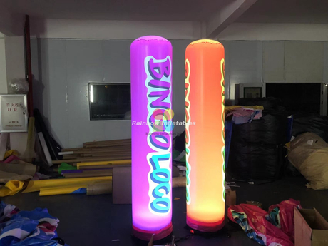 3m/2m LED Lighting Pillar Inflatable Column Party Light from China ...
