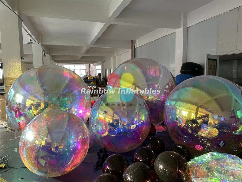 Rainbow Stock Giant PVC Dazzling Floating Inflatable Colorful Mirror ...