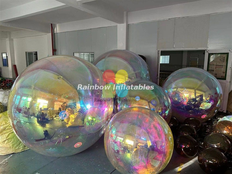 Rainbow Stock Giant PVC Dazzling Floating Inflatable Colorful Mirror ...