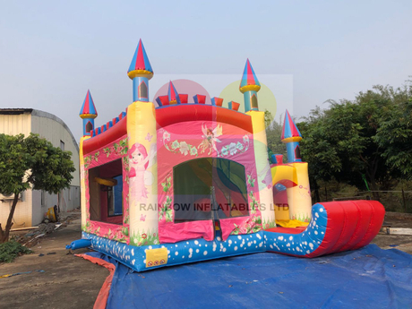 Outdoor Commercial Inflatable Fairy Jumping Castle for Children Fairy ...