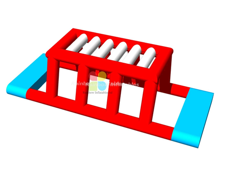 Inflatable Water Bridge Obstacle from China manufacturer - Rainbow ...