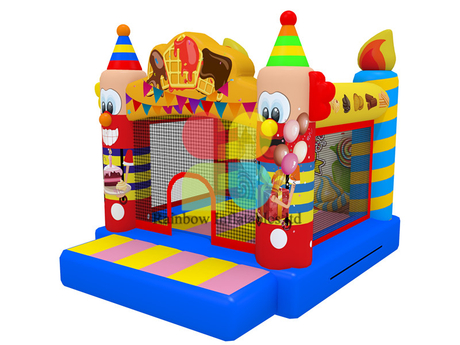Happy Clown Mini Inflatable bouncer jumping castle from China ...