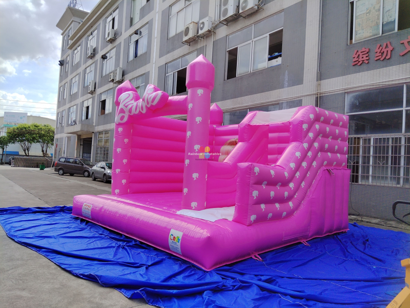 Top Selling Barbie Princess Castle for Sale, Inflatable Barbie Princess ...