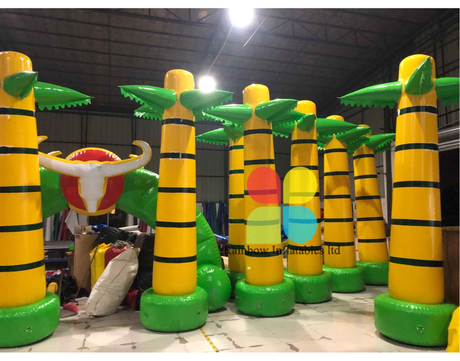Tall Inflatable Palm Tree Hawaiian Island Palm Tree for Garden Parties ...