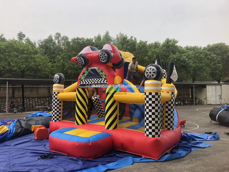 Rainbow Inflatable New Design Racing Car combo from China manufacturer ...