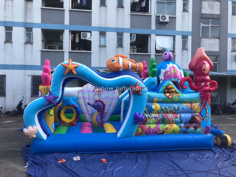 Inflatable under Sea Bounce House by Rainbow from China manufacturer ...