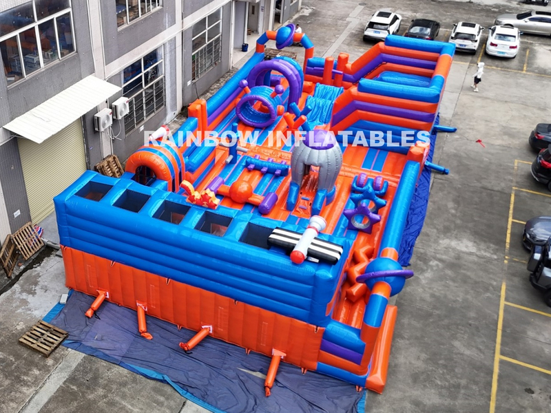 Inflatable theme park for sale from China manufacturer - Rainbow ...