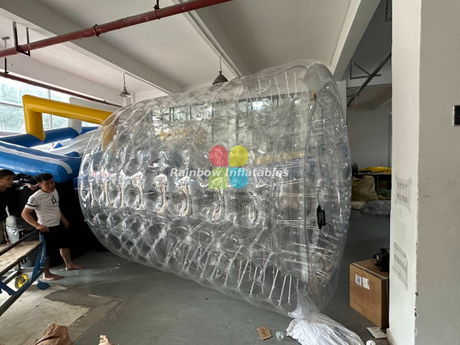 Rainbow Inflatable Water Roller Grass Ball from China manufacturer ...