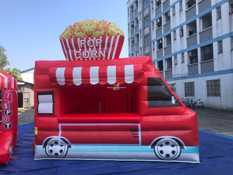 Rainbow Inflatable Car Stall for Popcorn Carnival popcorn stalls from ...