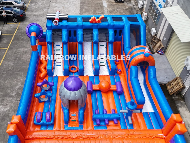 Inflatable theme park for sale from China manufacturer - Rainbow ...