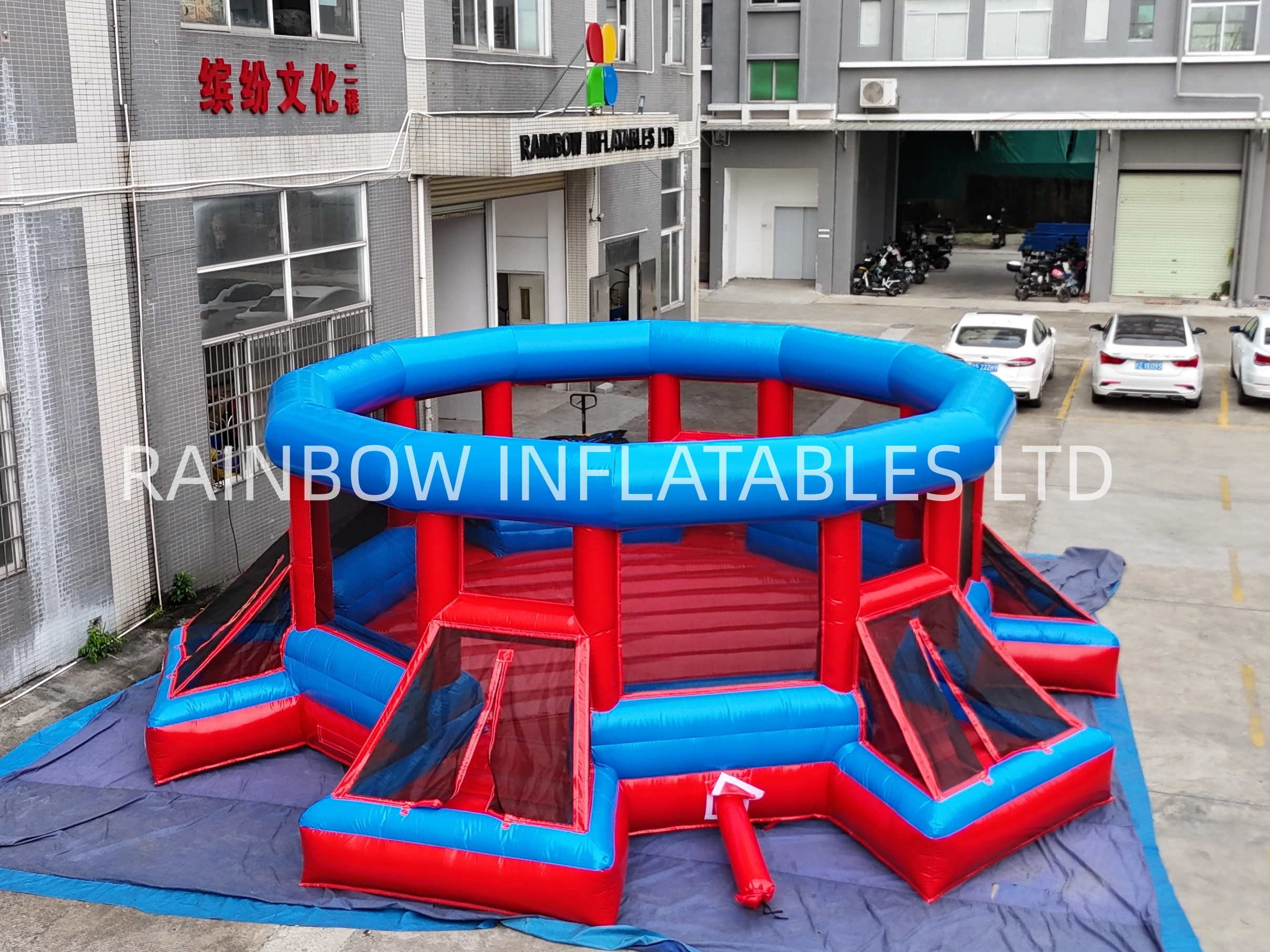 Outdoor Commercial Inflatable Hungry Hippo Chow Down Game for Adults ...
