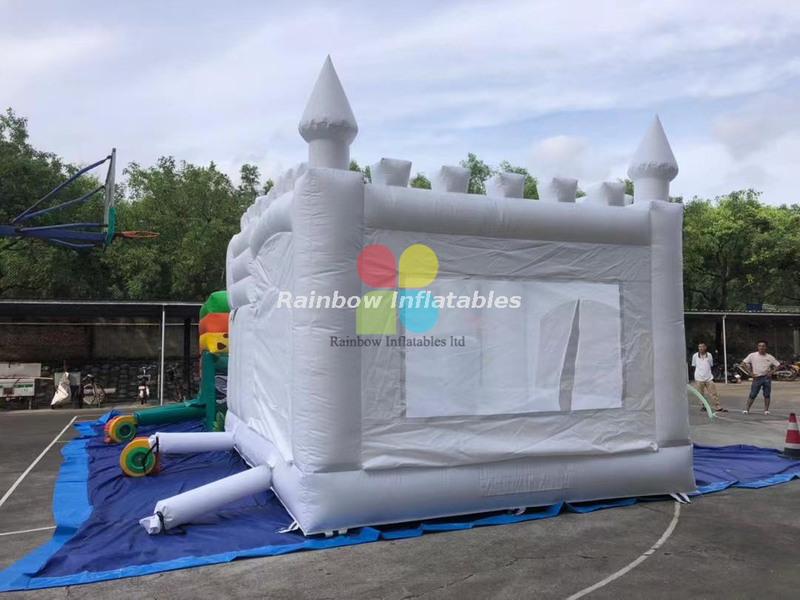 Inflatable White Inflatable Bounce House for Wedding Party from China ...