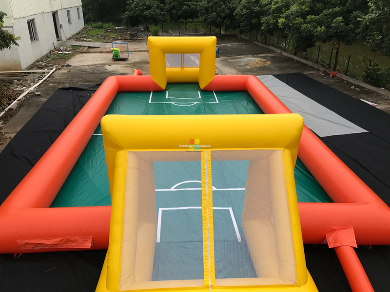 RB10003（12x6x2m）Inflatable soap football field soccer game from China ...
